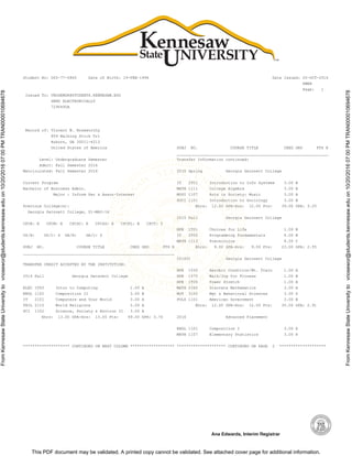 10_20_2016 Vincent Noseworthy Transcript | PDF