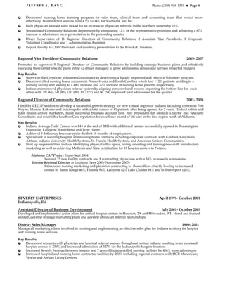 J LANG resume 2016 vCompassus 3 | PDF