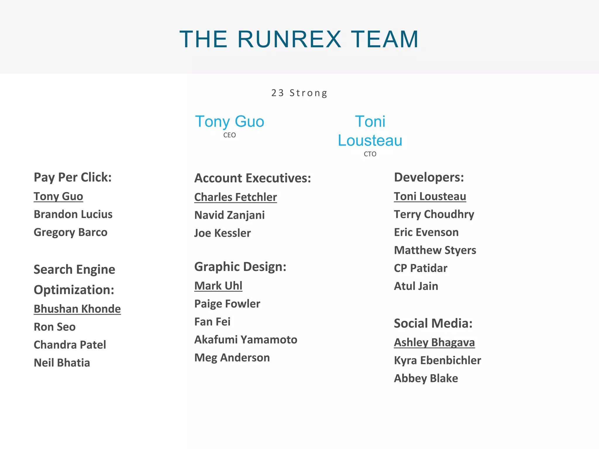 RunRex | PPTX