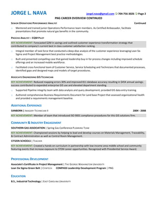 Nava Jorge Resume Final | PDF