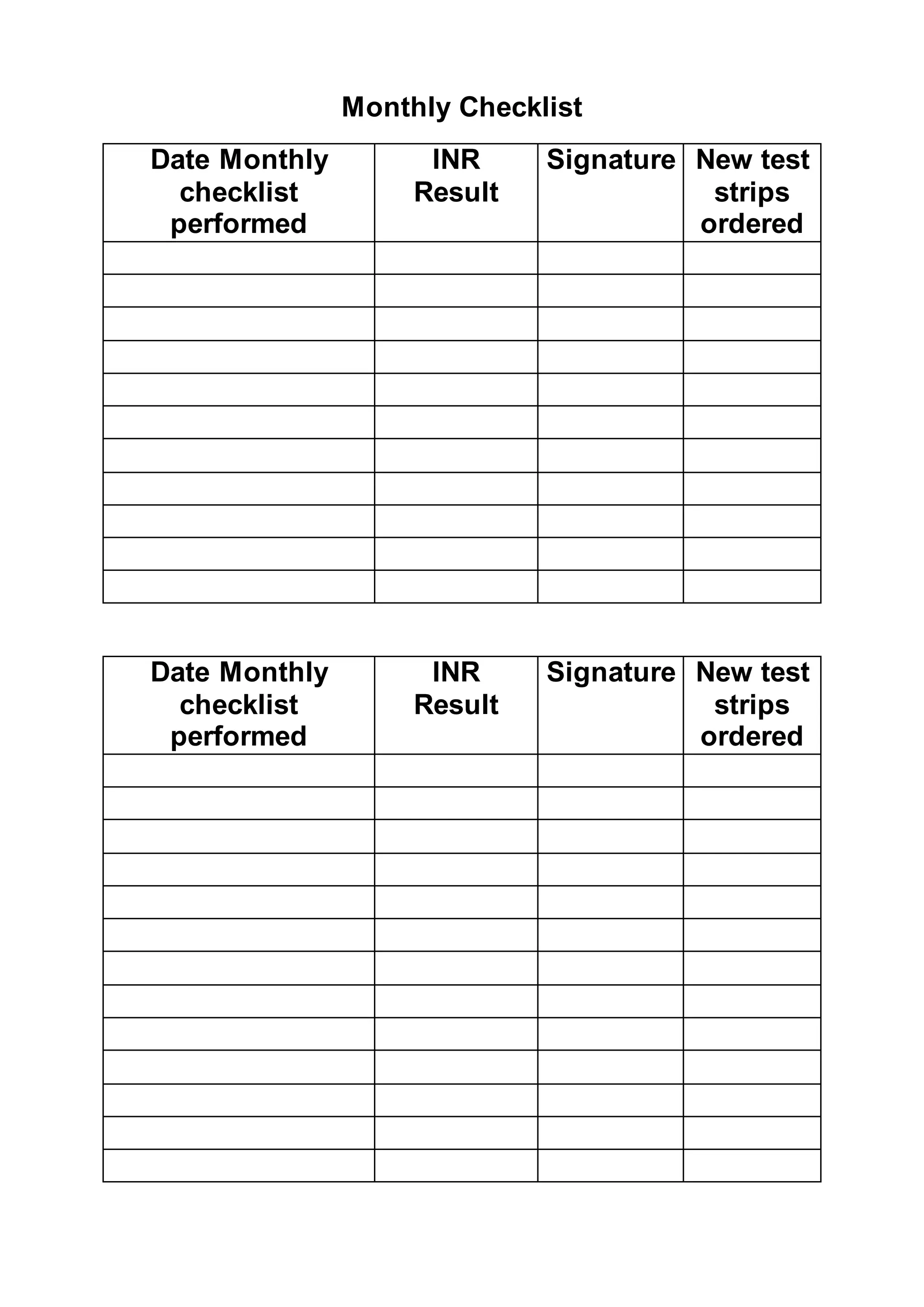 INR CHECKLIST FOLDER AND EQUIPMENT Guidelines | DOCX