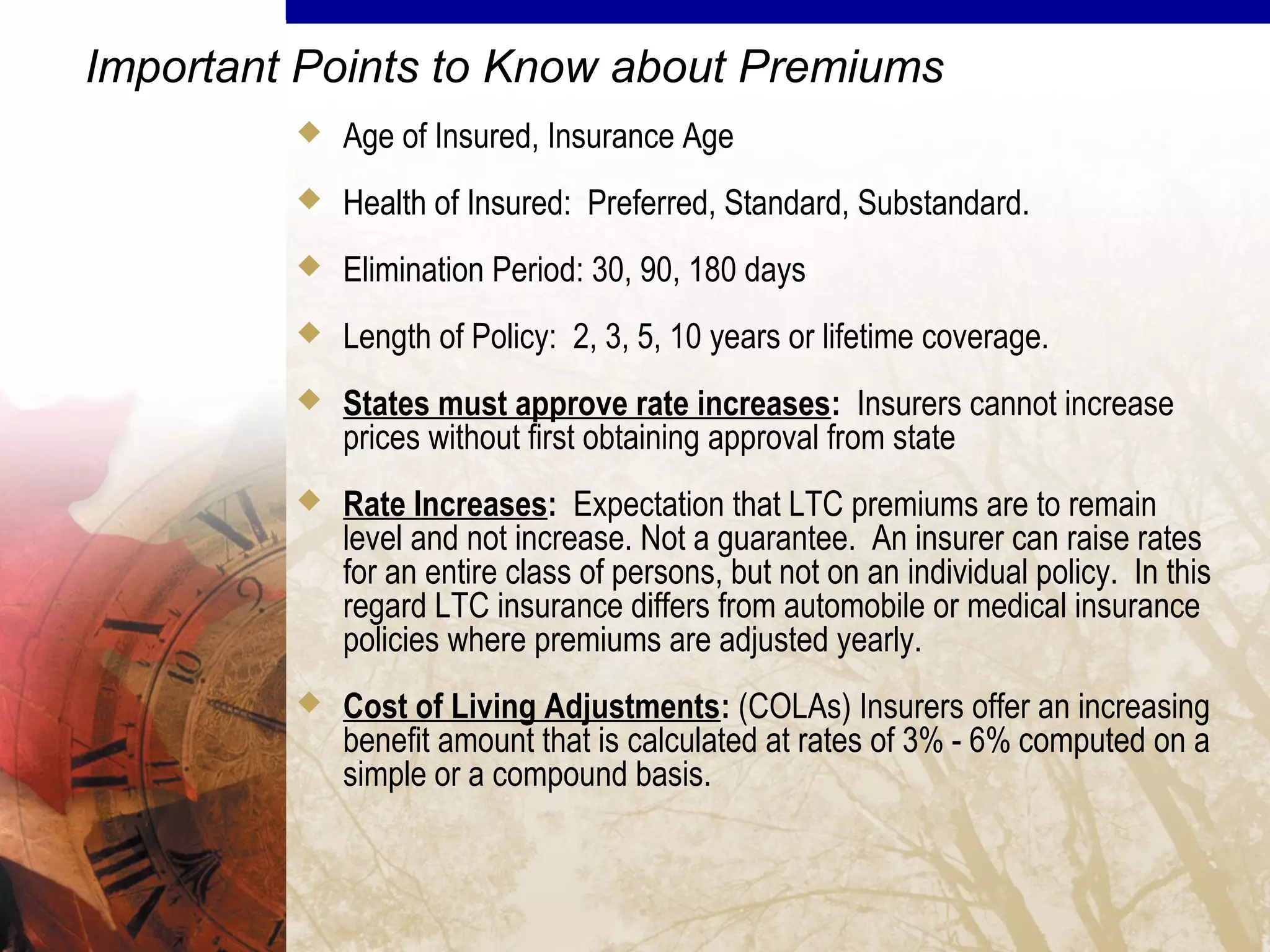 30 Minute LTC Presentation | PPT | Government Support and Welfare ...