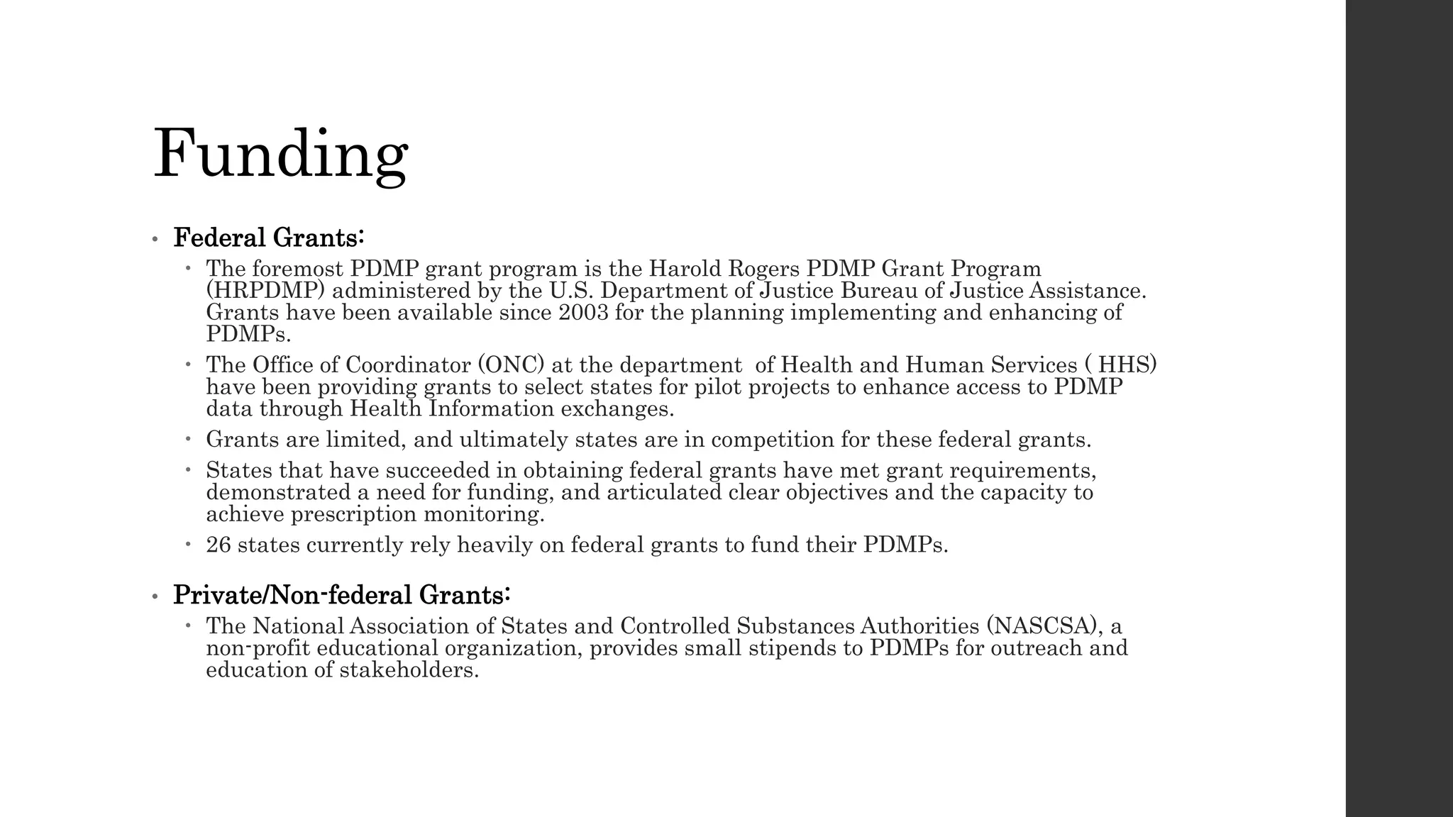 Prescription Drug Monitoring Program (PDMP) | PPT