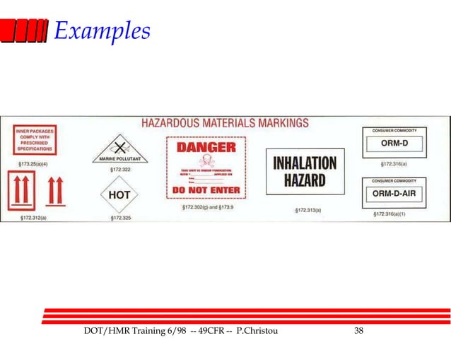 49cfr.ppt | Logistics | Business