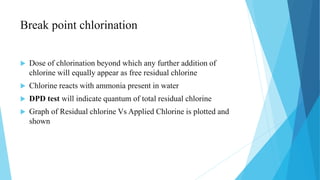 Chlorination - Disinfecting agent used in water treatment | PPTX ...