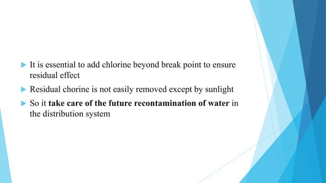 Chlorination - Disinfecting agent used in water treatment | PPTX ...