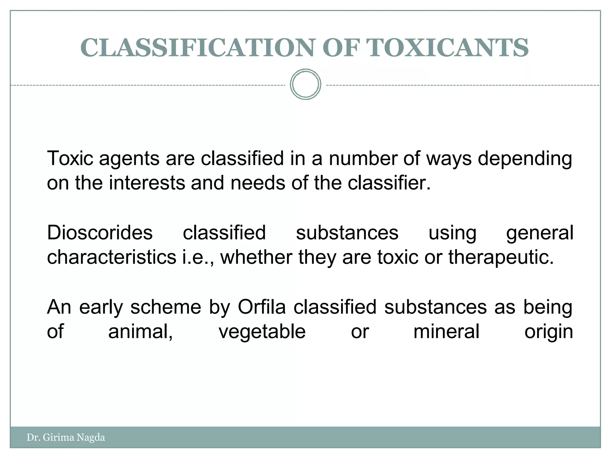 49_CLASSIFICATION OF TOXICANTS.pptx