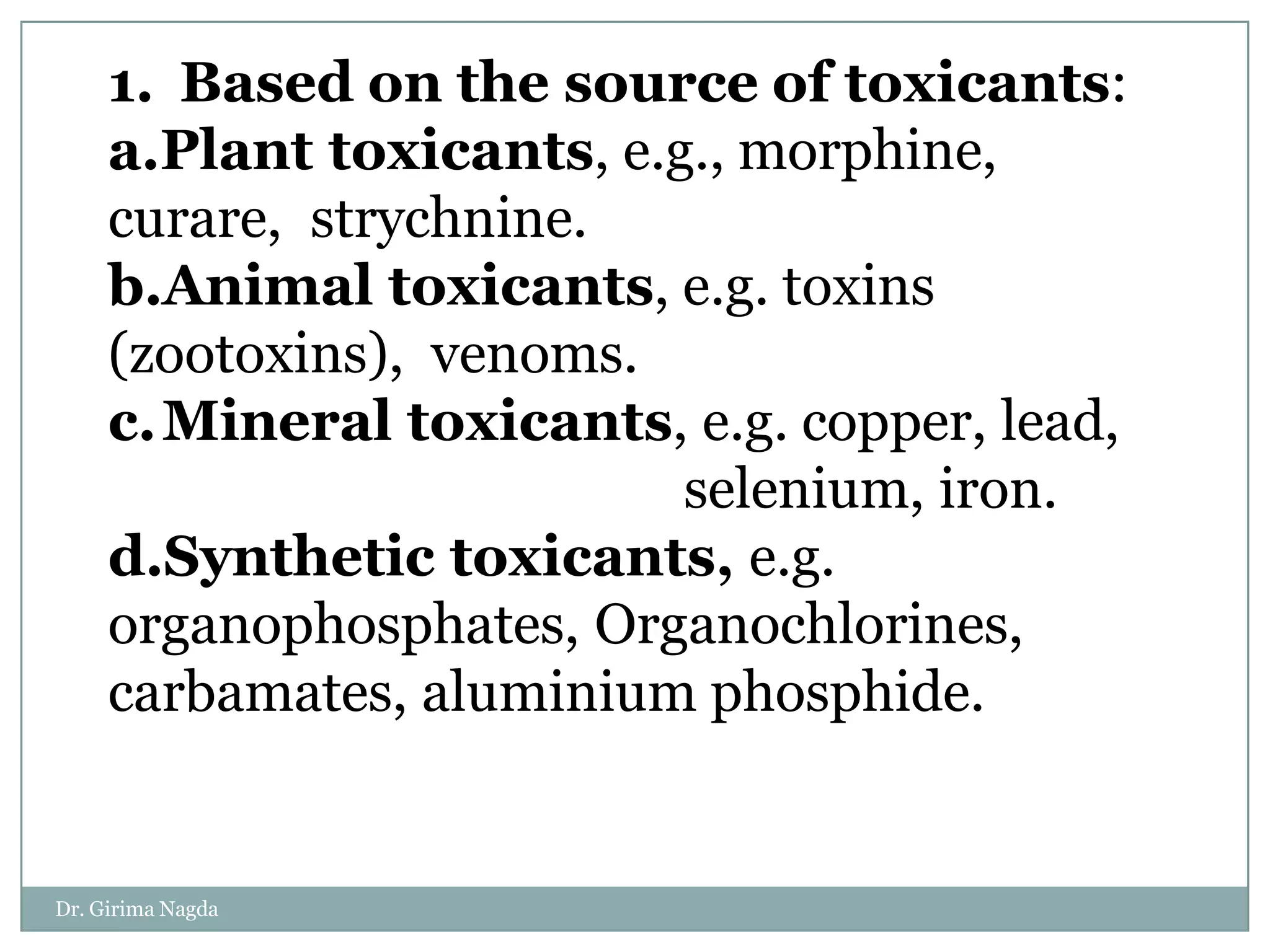 49_CLASSIFICATION OF TOXICANTS.pptx