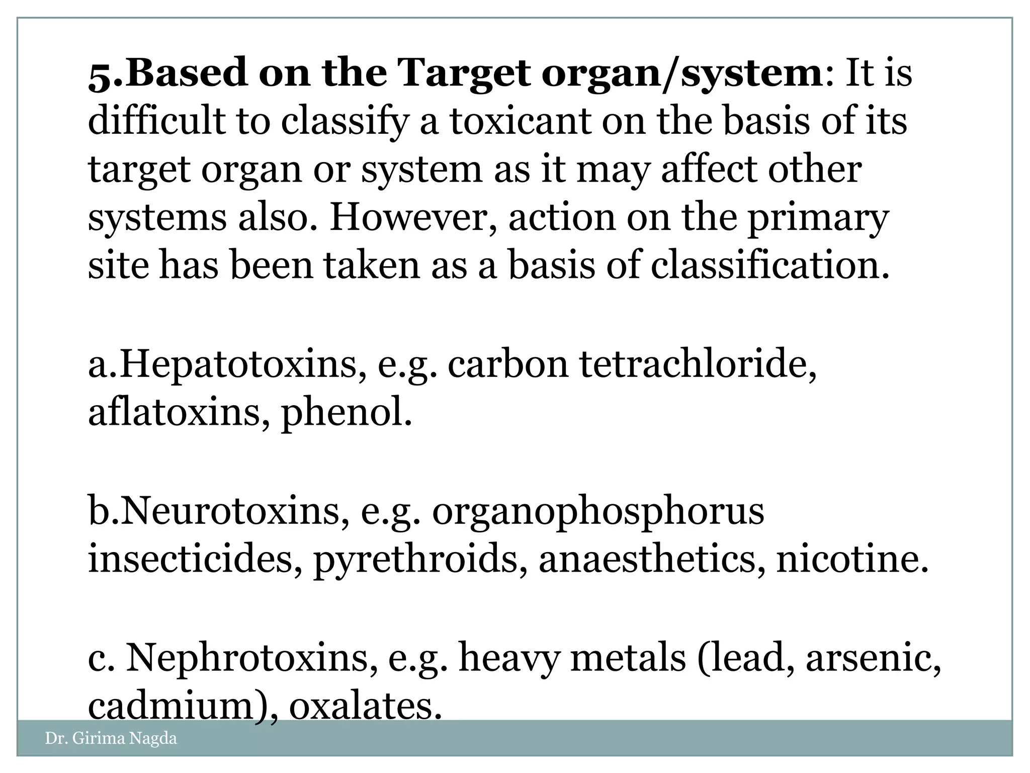 49_CLASSIFICATION OF TOXICANTS.pptx