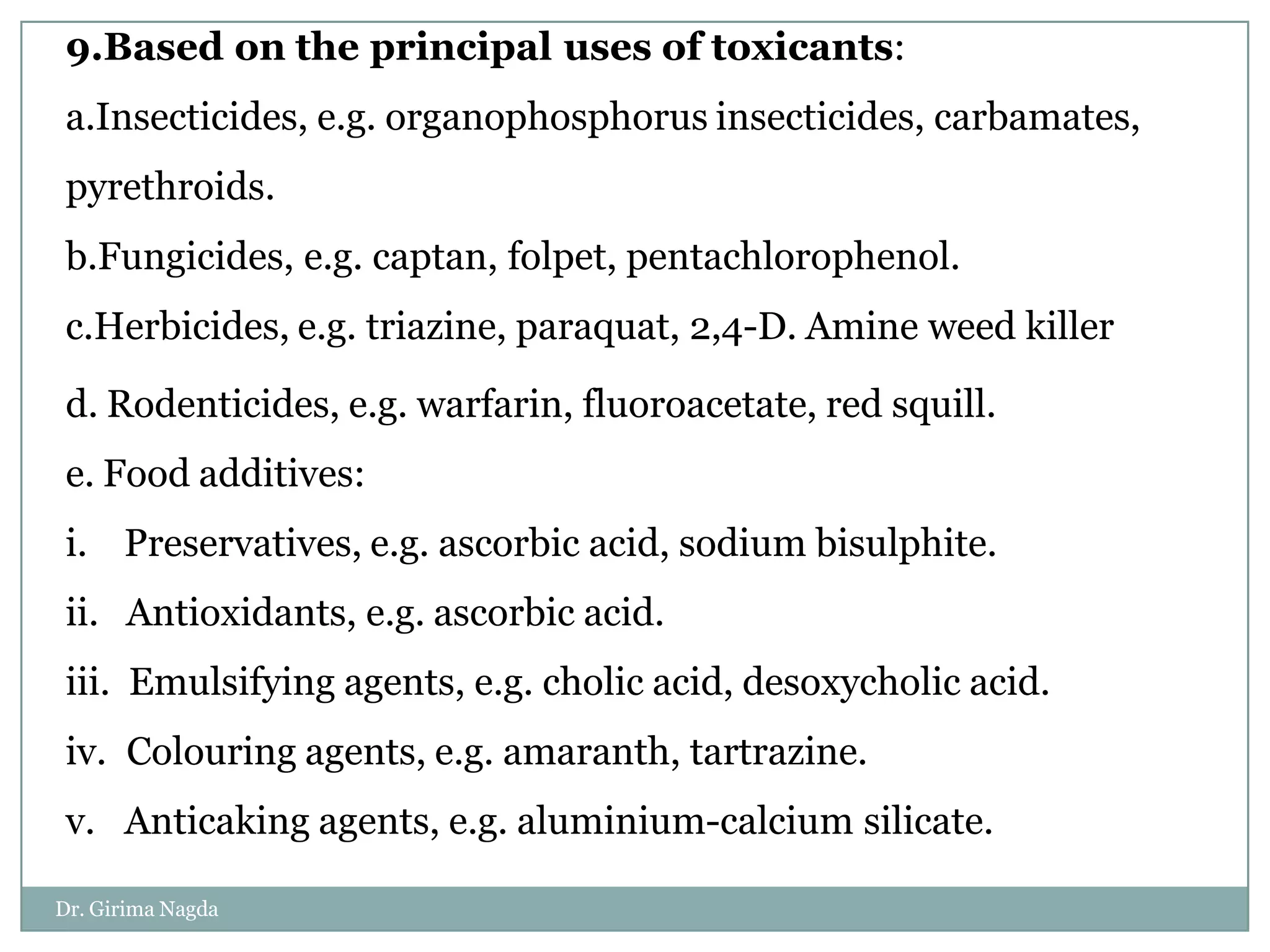 49_CLASSIFICATION OF TOXICANTS.pptx
