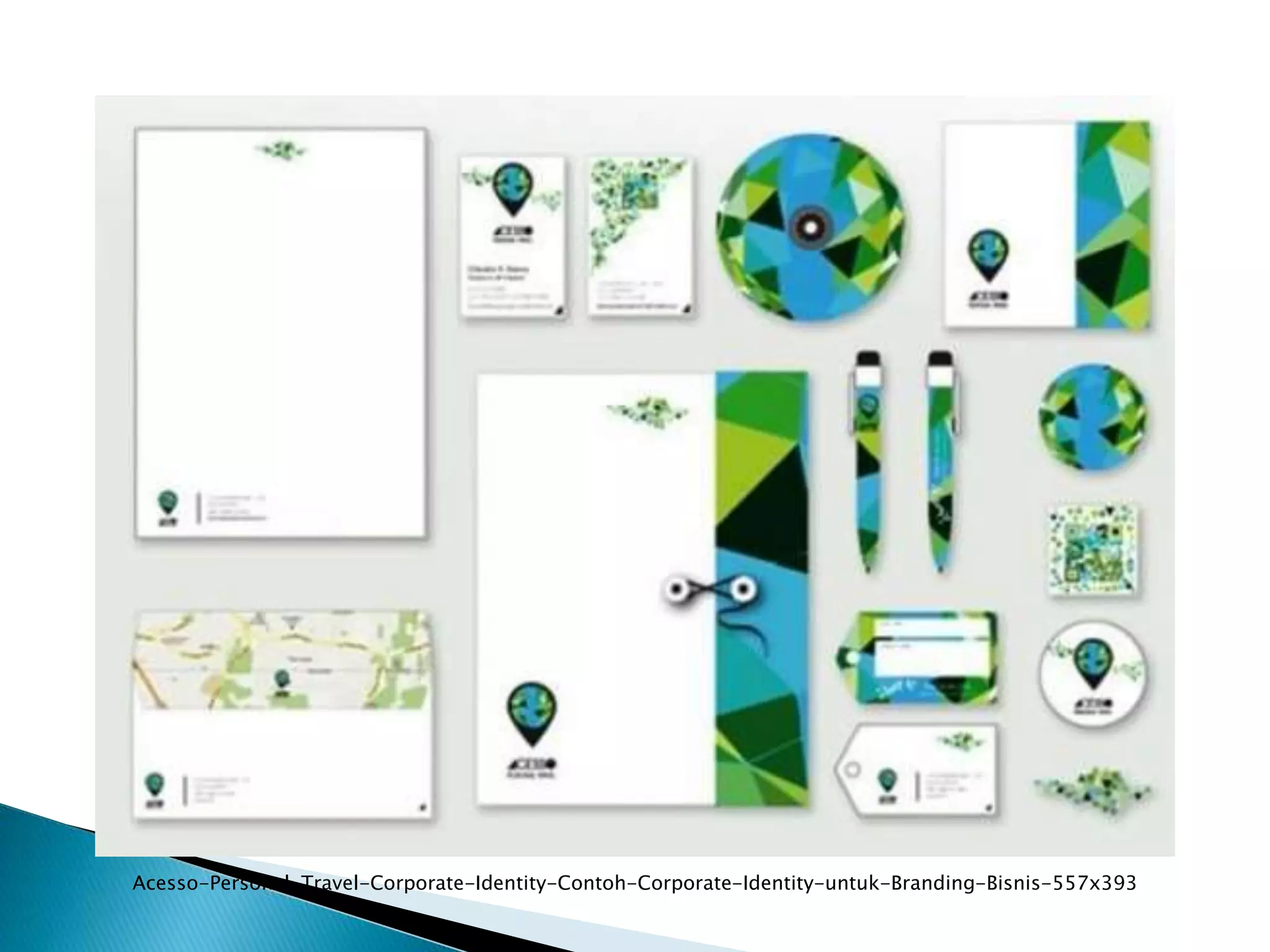 49 contoh corporate identity untuk branding bisnis | PPTX