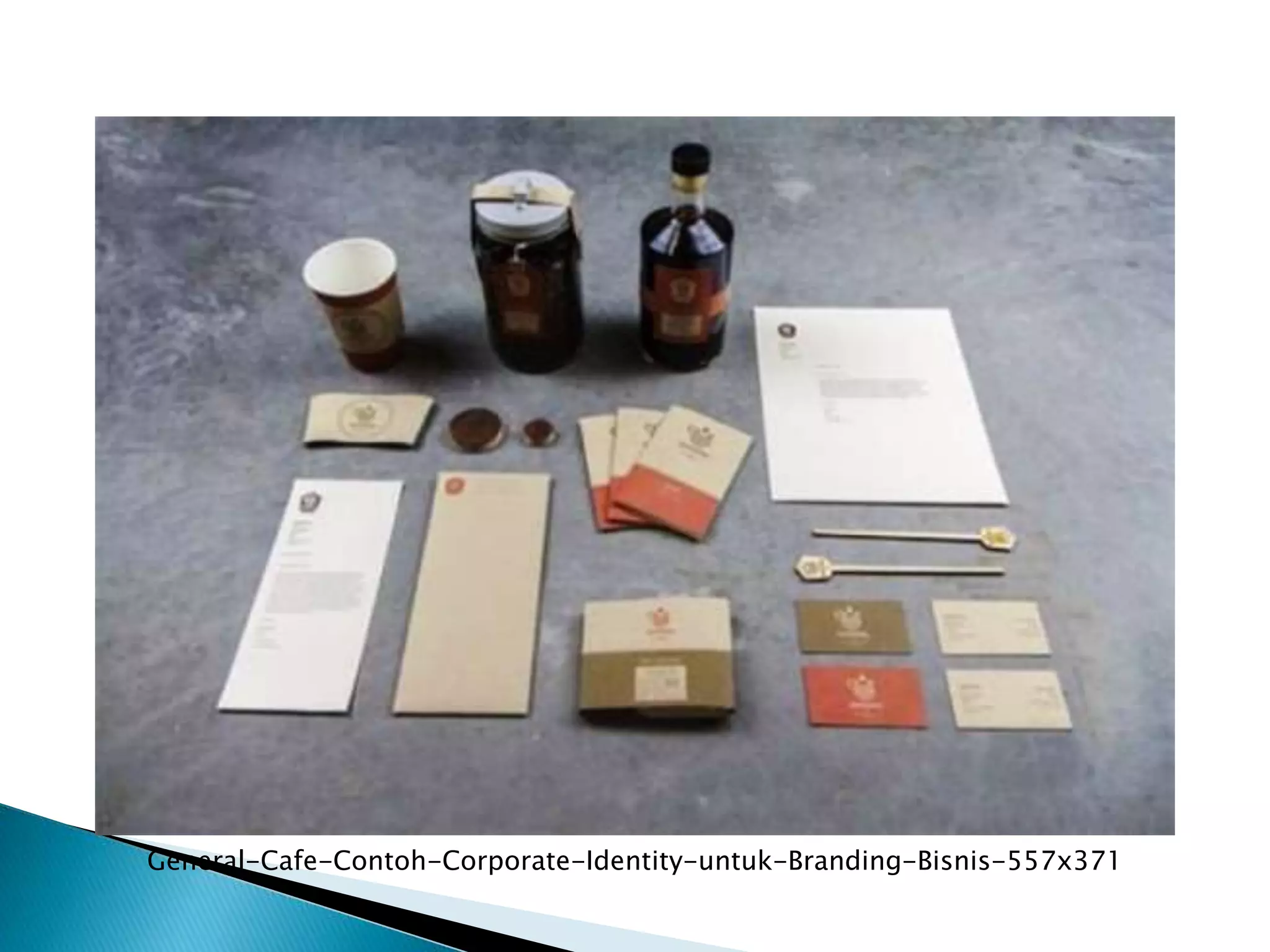 49 contoh corporate identity untuk branding bisnis | PPTX