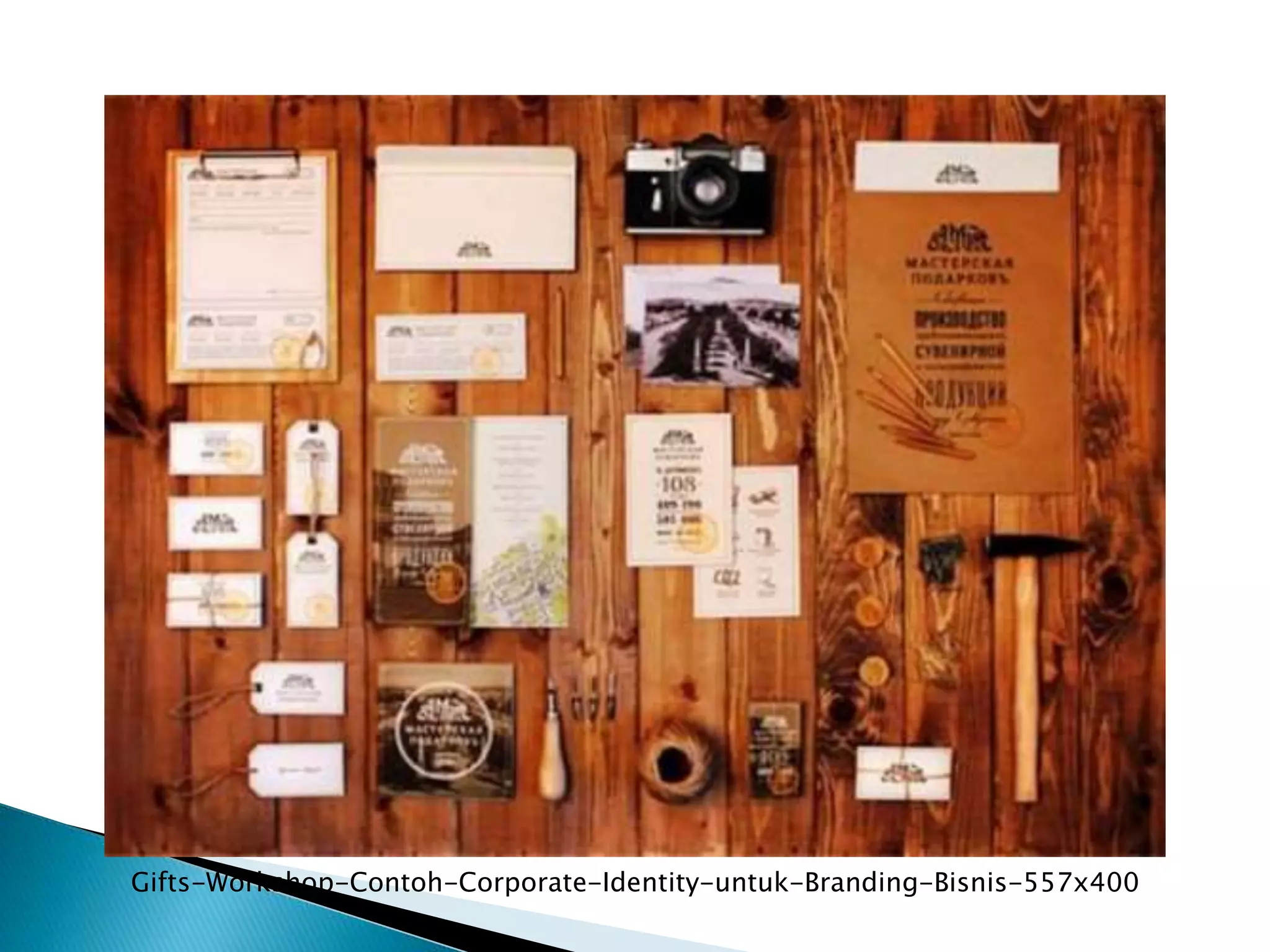 49 contoh corporate identity untuk branding bisnis | PPTX