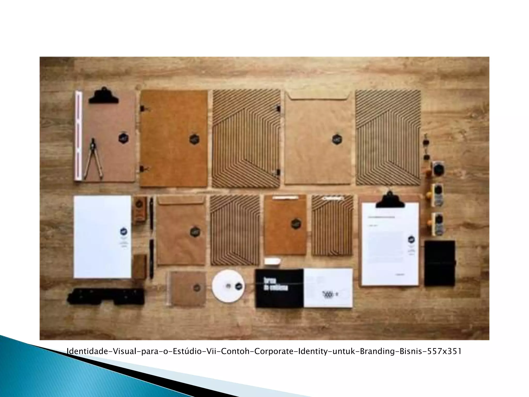 49 contoh corporate identity untuk branding bisnis | PPTX