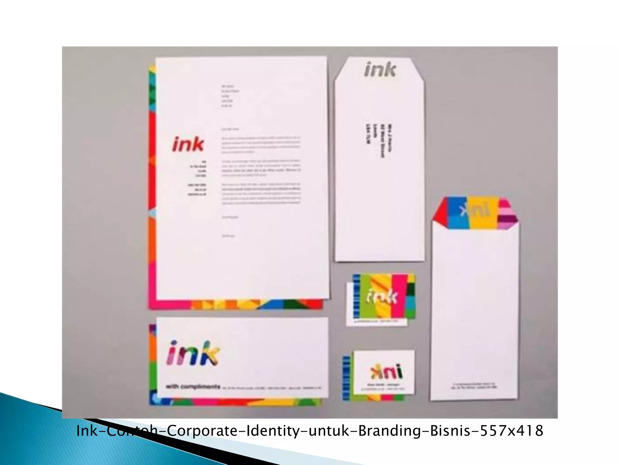 49 contoh corporate identity untuk branding bisnis | PPTX