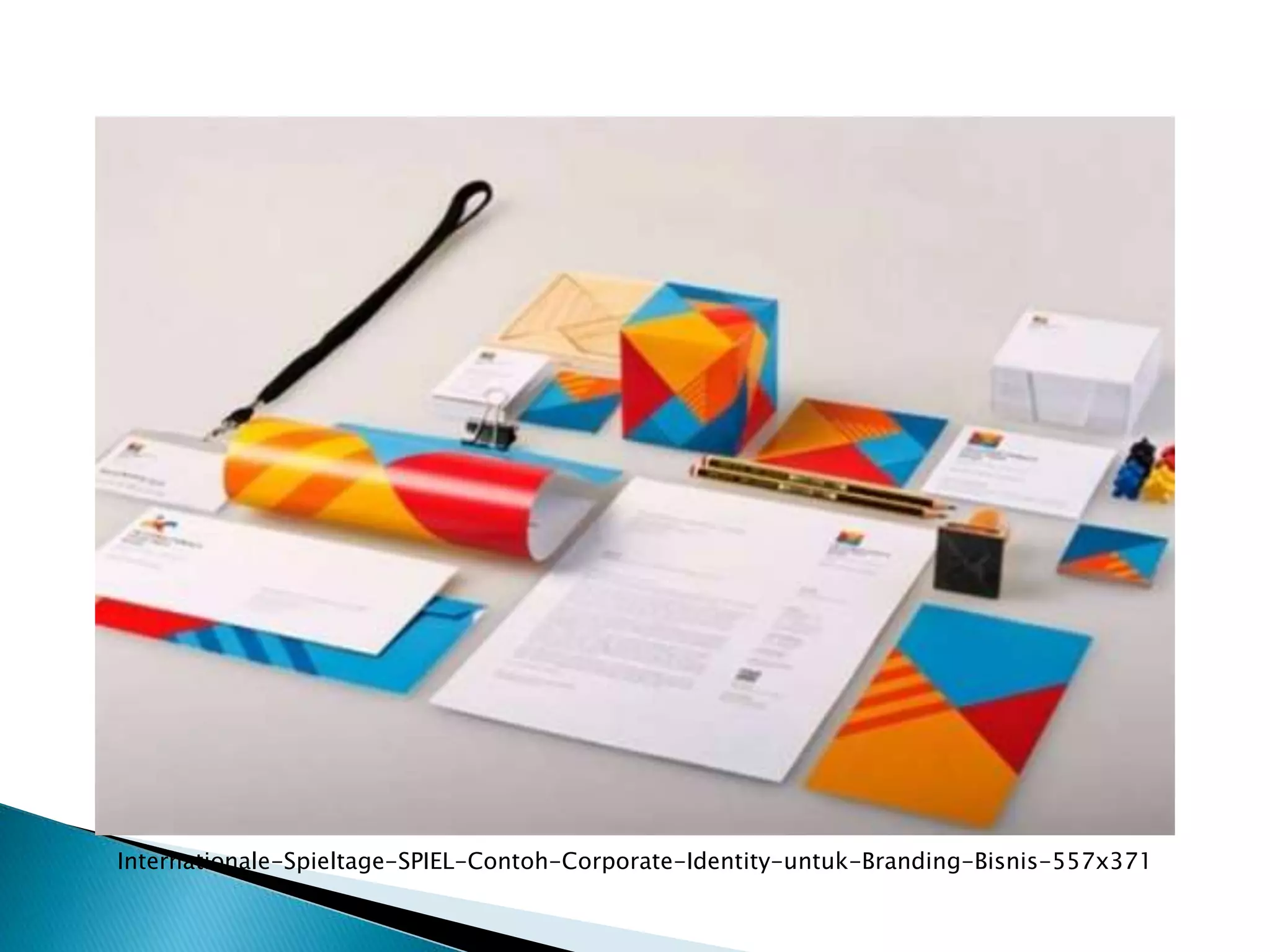 49 contoh corporate identity untuk branding bisnis | PPTX