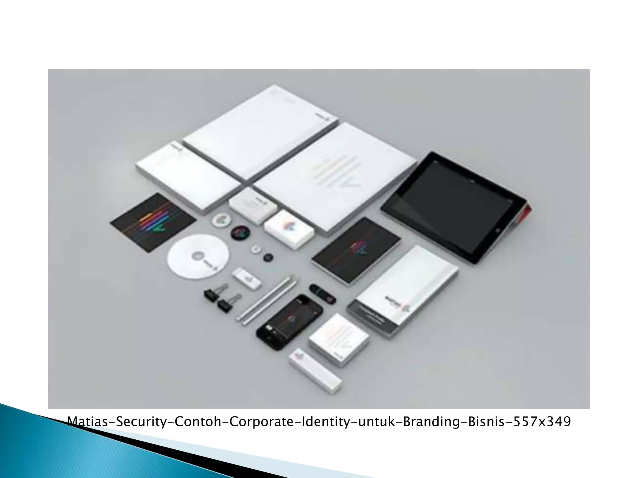49 contoh corporate identity untuk branding bisnis | PPTX