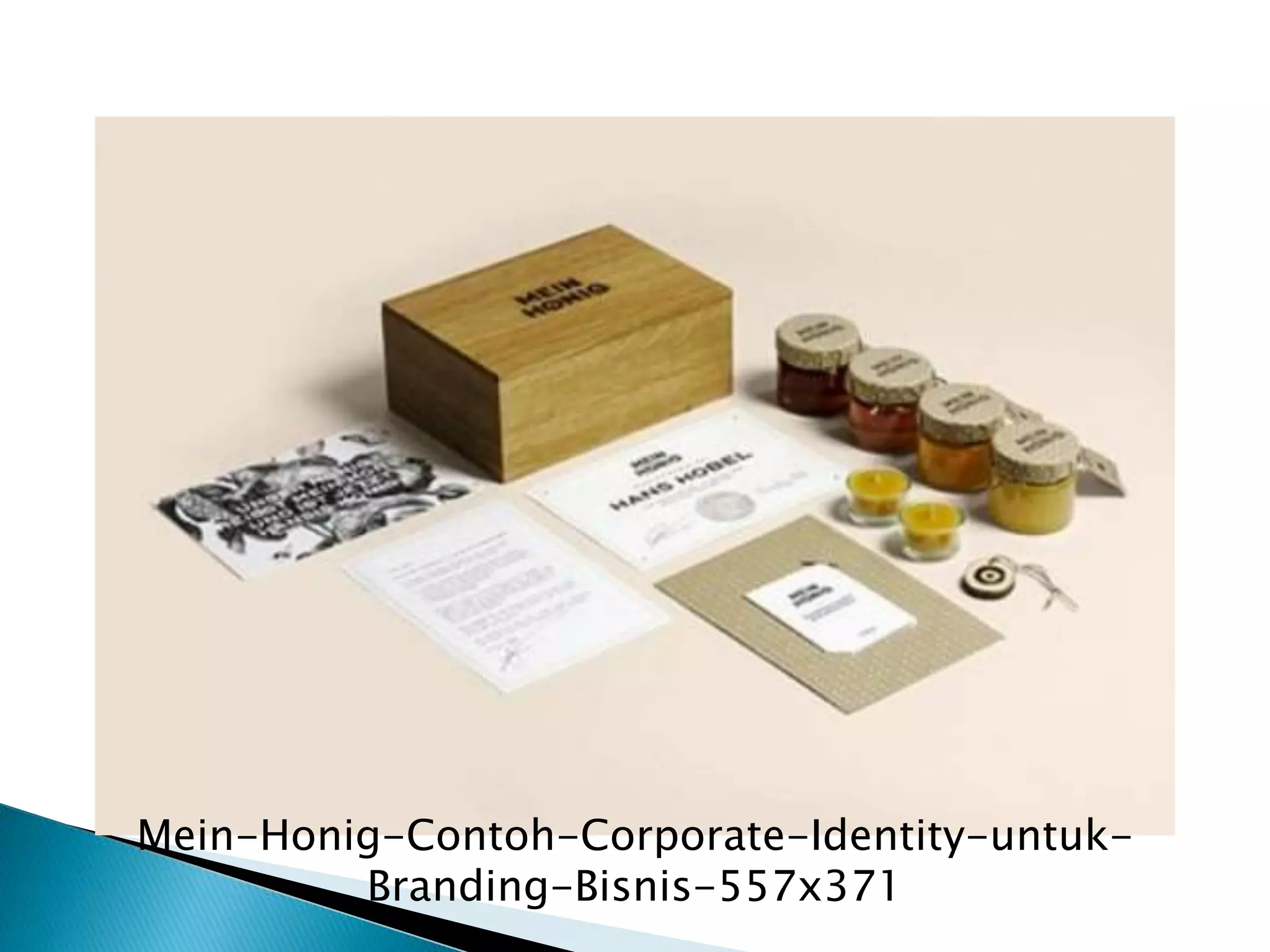 49 contoh corporate identity untuk branding bisnis | PPTX