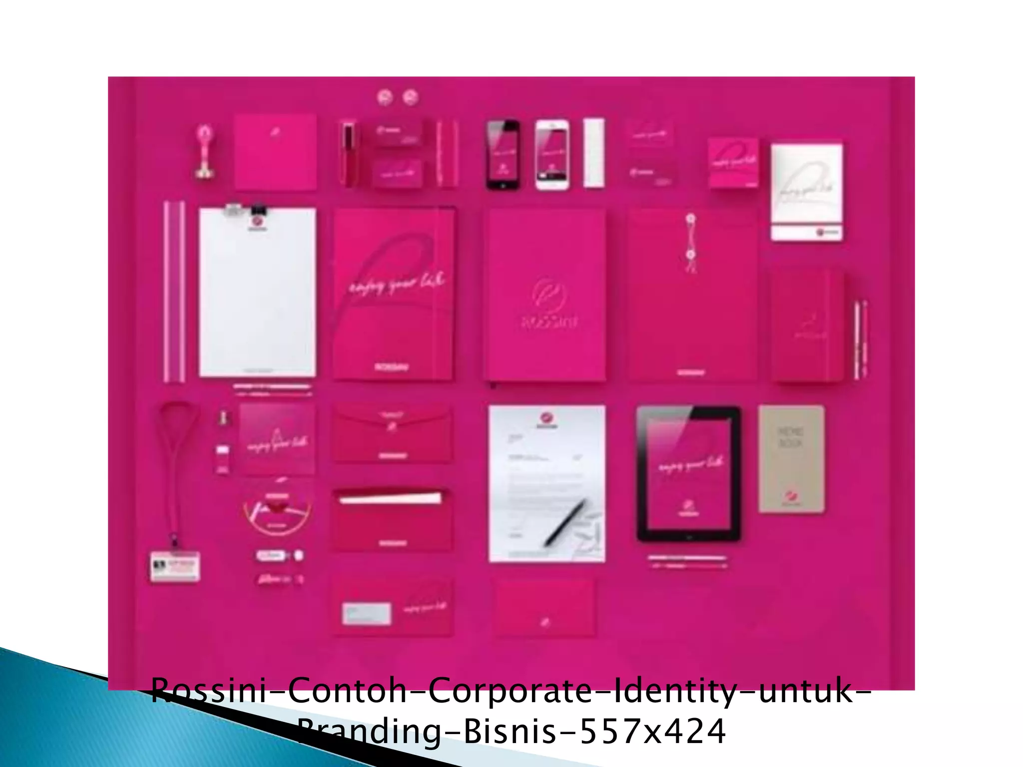 49 contoh corporate identity untuk branding bisnis | PPTX