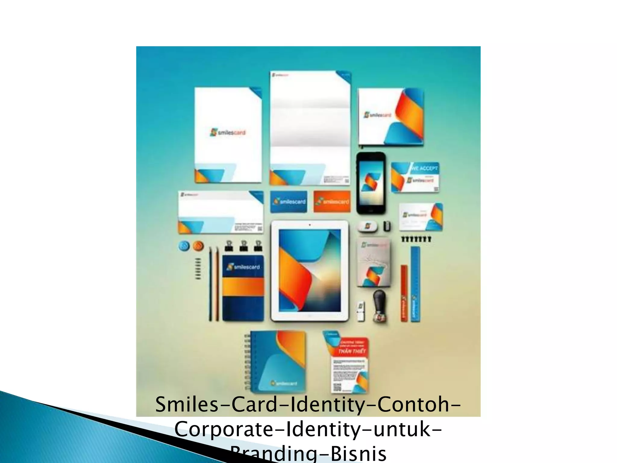 49 contoh corporate identity untuk branding bisnis | PPTX