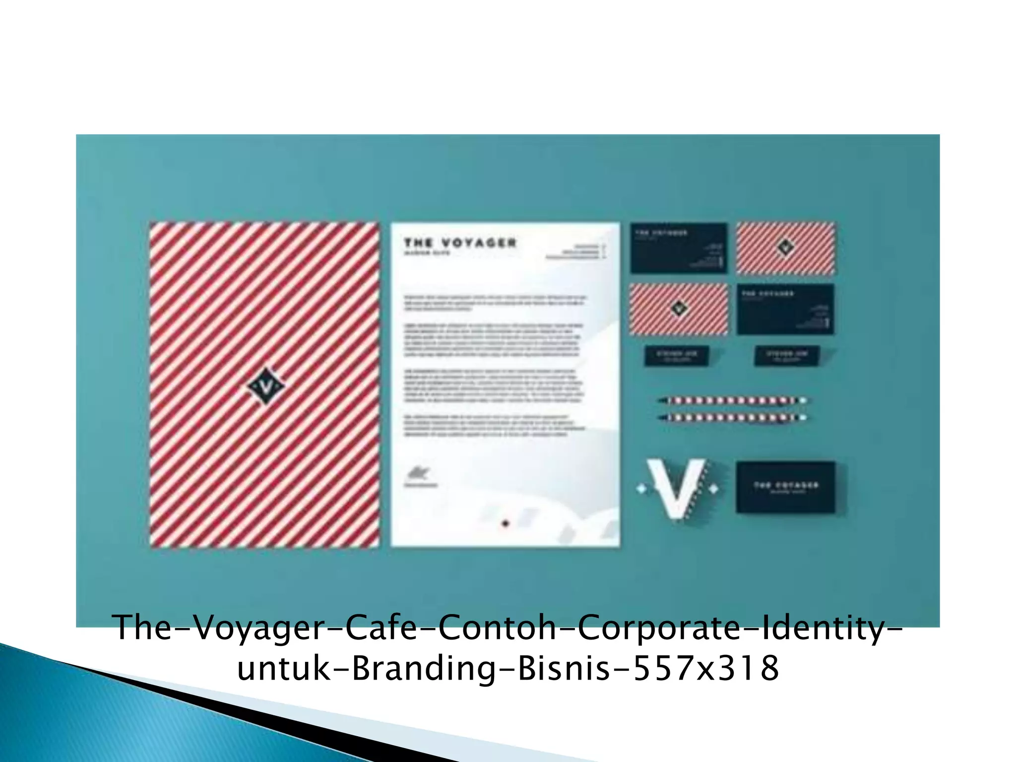 49 contoh corporate identity untuk branding bisnis | PPTX
