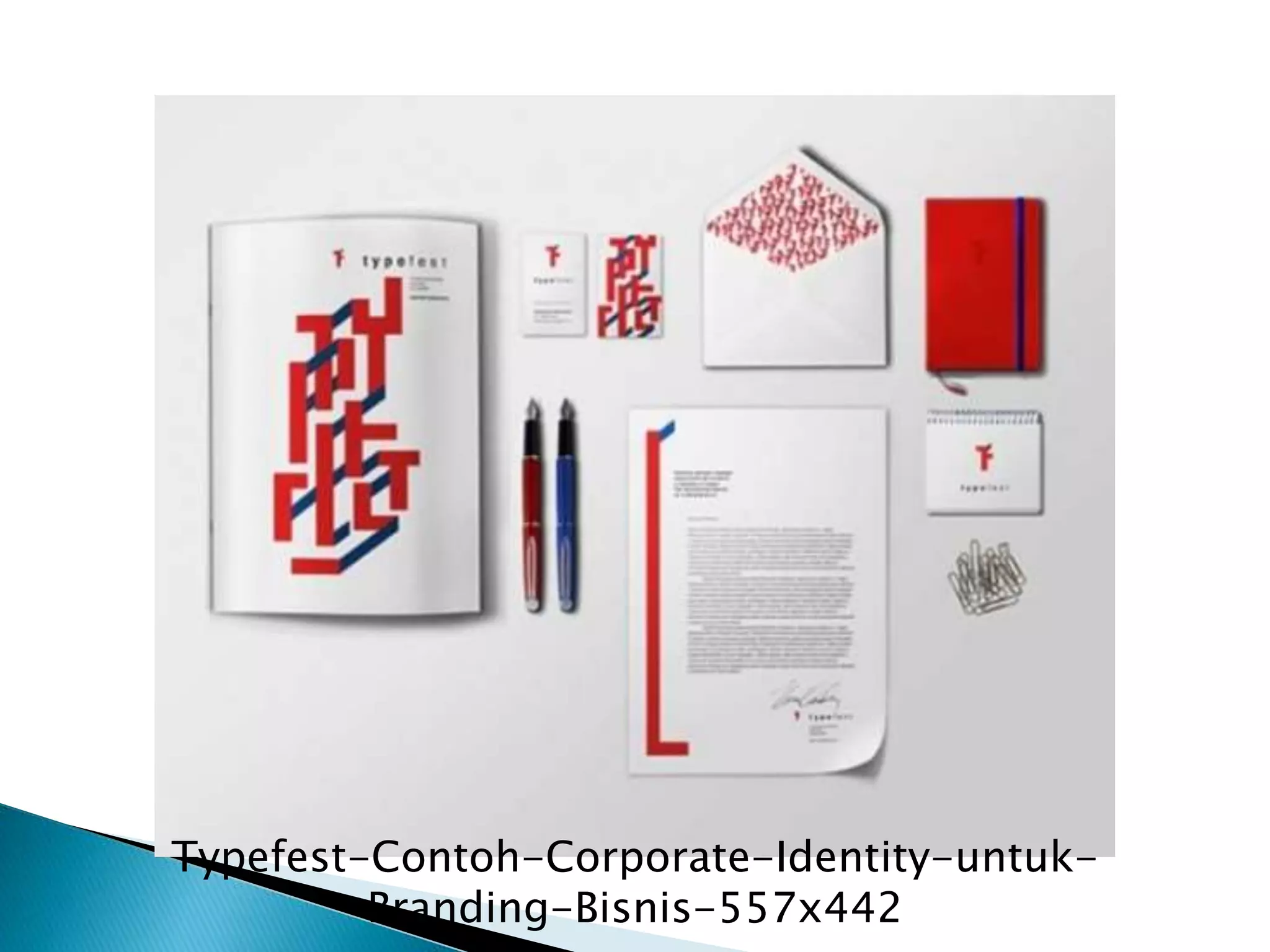 49 contoh corporate identity untuk branding bisnis | PPTX