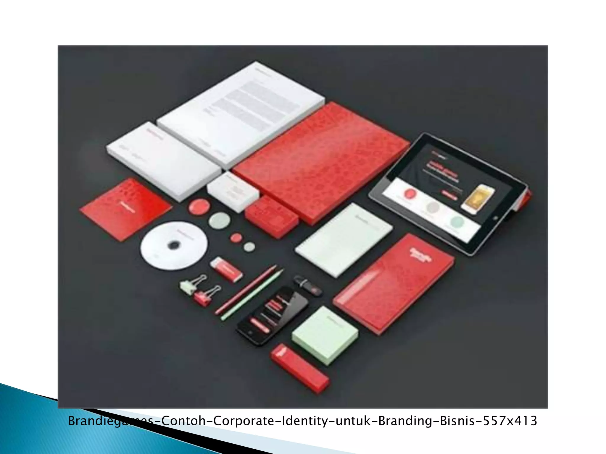 49 contoh corporate identity untuk branding bisnis | PPTX