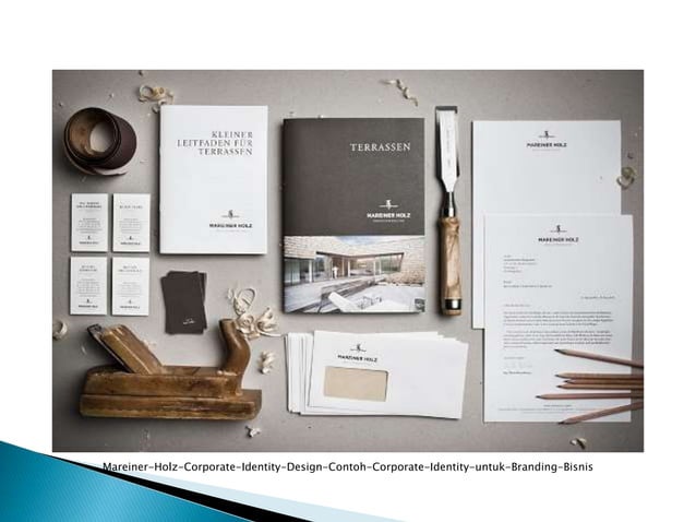 49 contoh corporate identity untuk branding bisnis | PPTX