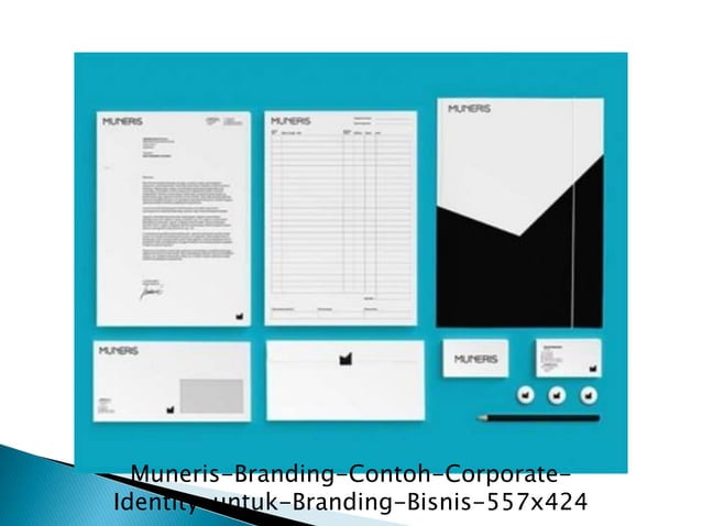 49 contoh corporate identity untuk branding bisnis | PPTX