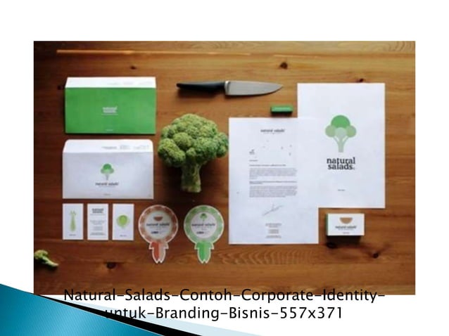 49 contoh corporate identity untuk branding bisnis | PPTX