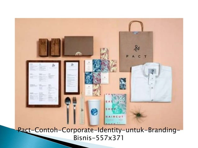 49 contoh corporate identity untuk branding bisnis | PPTX