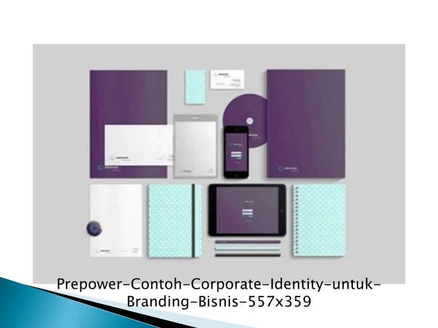 49 contoh corporate identity untuk branding bisnis | PPT