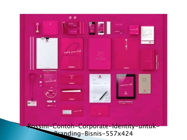 49 contoh corporate identity untuk branding bisnis | PPTX