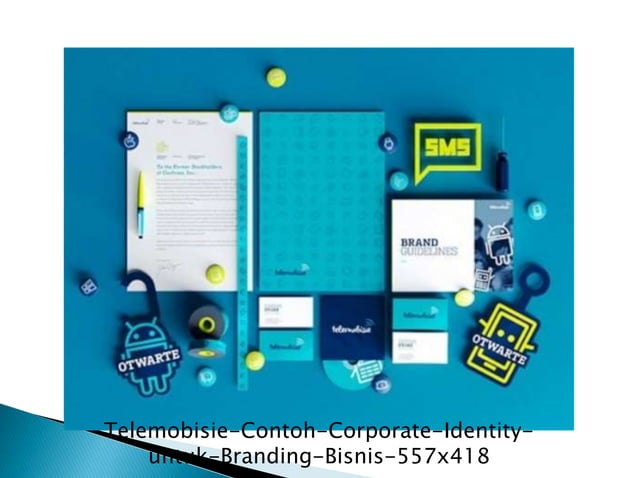 49 contoh corporate identity untuk branding bisnis | PPTX