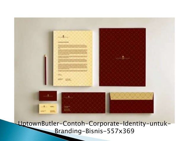49 contoh corporate identity untuk branding bisnis | PPTX