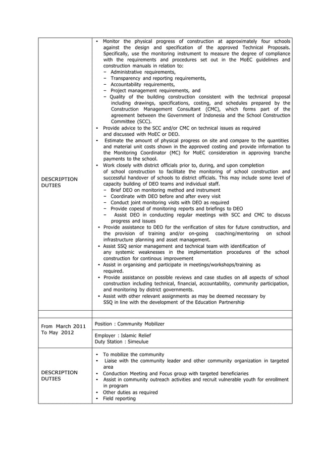 Ridha Ansari CV | PDF