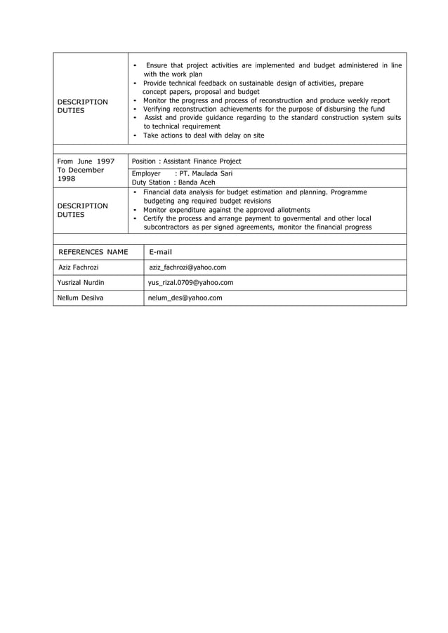 Ridha Ansari CV | PDF