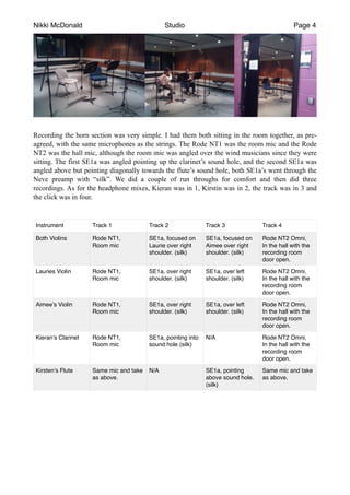 Nikki McDonald Studio 2 Write Up | PDF