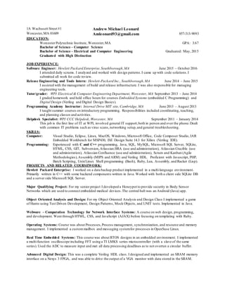 resumeAndrewLeonard | PDF