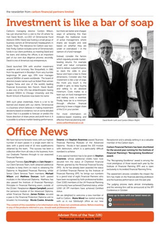 Carbon Summer Newsletter 2015 | PDF