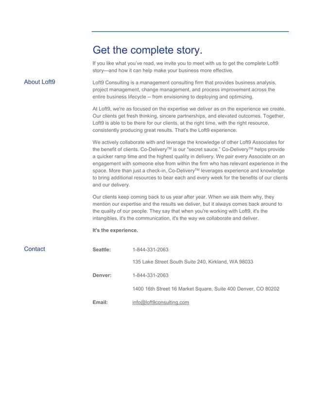 Loft9 BusinessInsights HassleMap 10.7.16