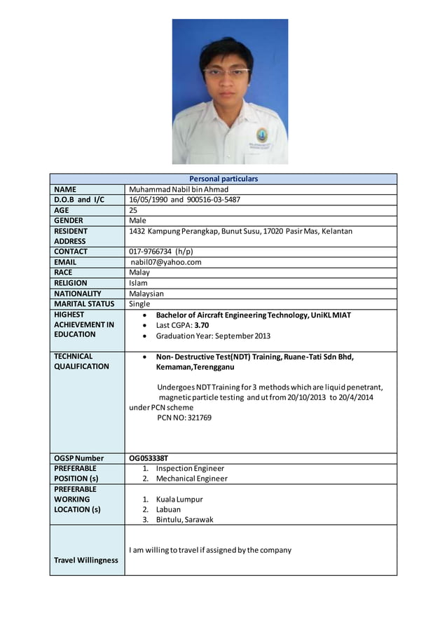 NABIL resume | PDF