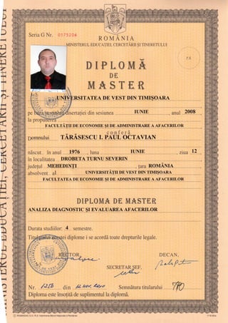 Diploma Master | PDF