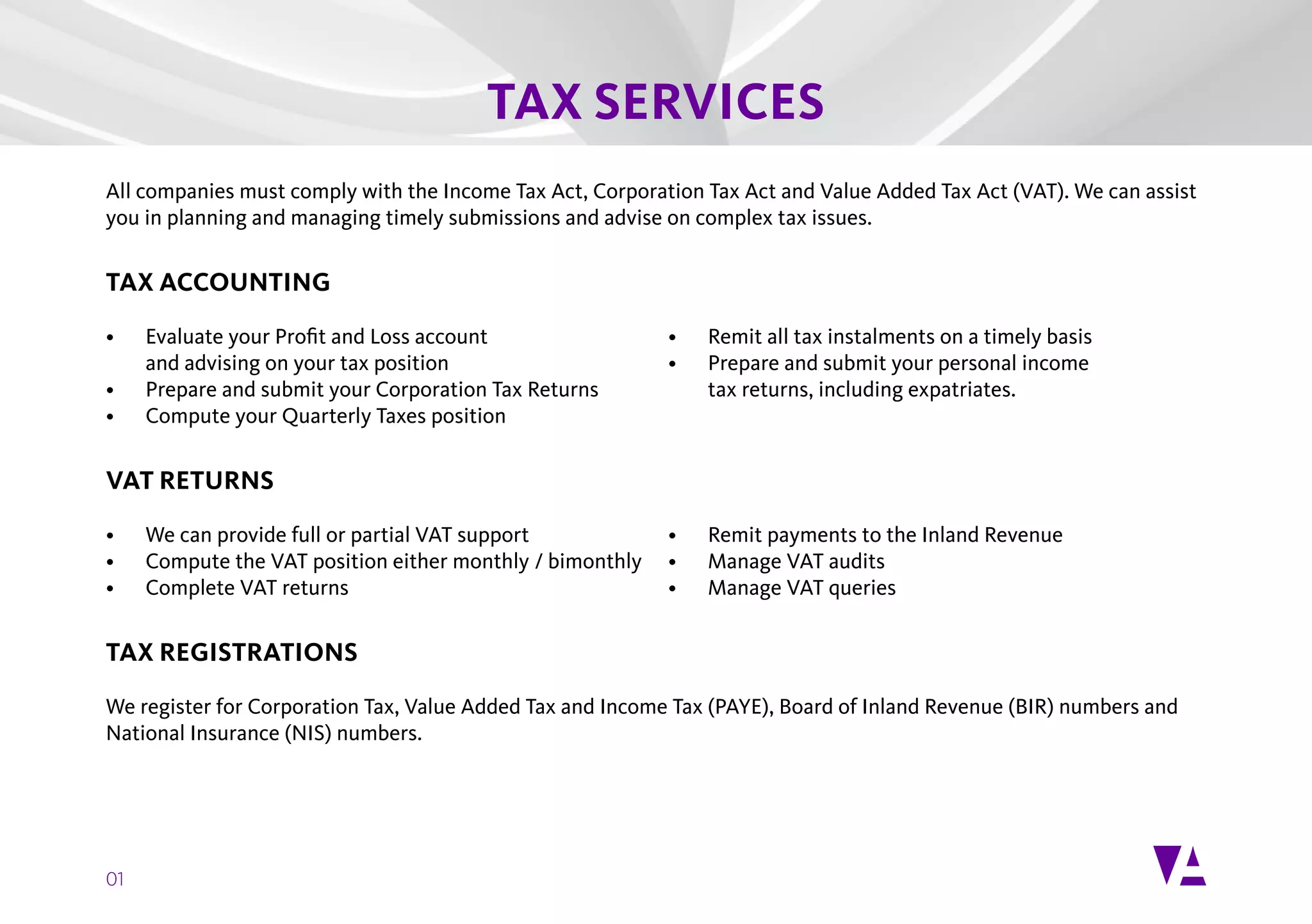 Aegis Services Brochure | PPT