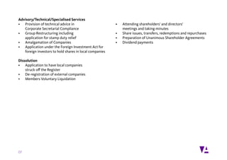 Aegis Services Brochure | PPT