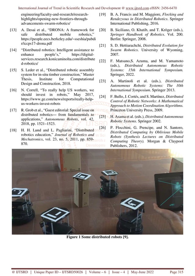 Distributed Robotics A Primer Pdf