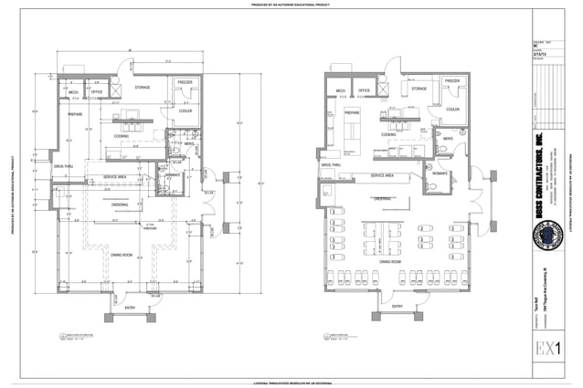 AS BUILT - COVENTRY RI TACO BELL-MAIN FLOOR PLAN & UTILITIES | PPT