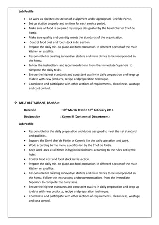 Mehtab Ali CV | DOCX | Hotel Properties | Real Estate