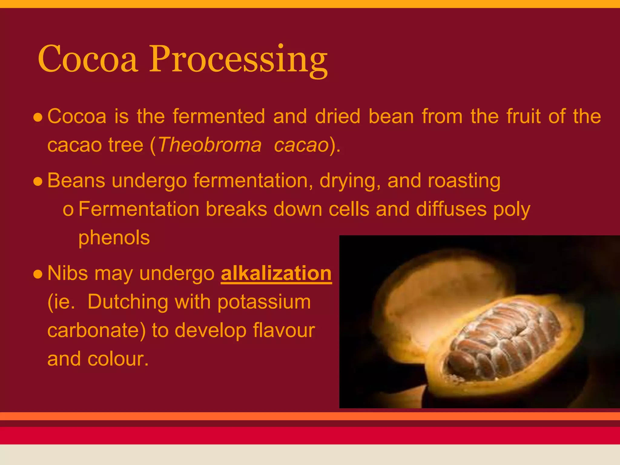 Cocoa presentation | PPTX