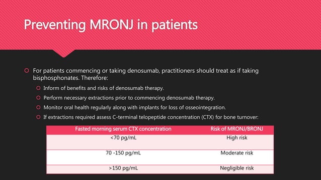 MRONJ PRESENTATION | PPTX
